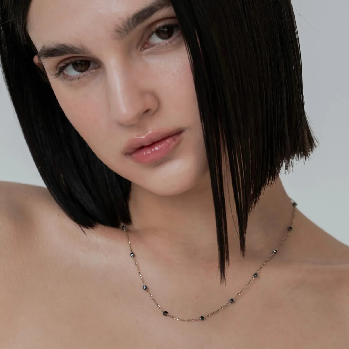 14k Spinel cube necklace - 감도 깊은 취향 셀렉트샵 29CM