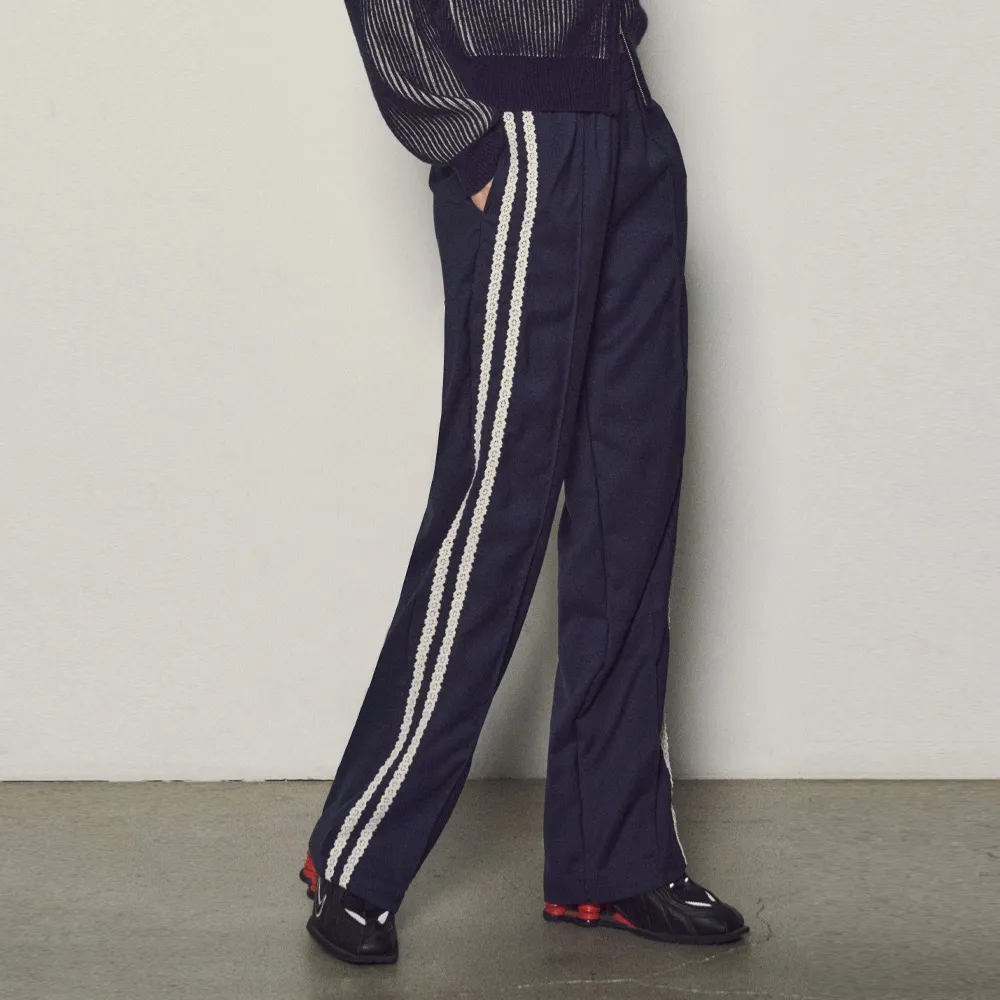 Wool Blend Formal Soft Track Pants_CTB530(Navy) - 감도 깊은 취향 셀렉트샵 29CM