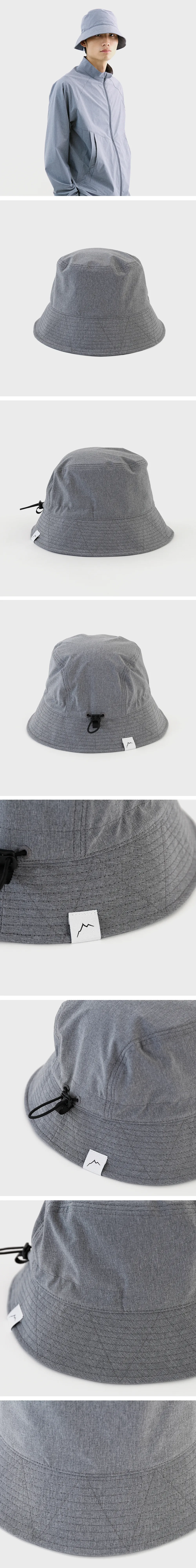 STRETCH BUCKET HAT (Grey Melange) - 감도 깊은 취향 셀렉트샵 29CM