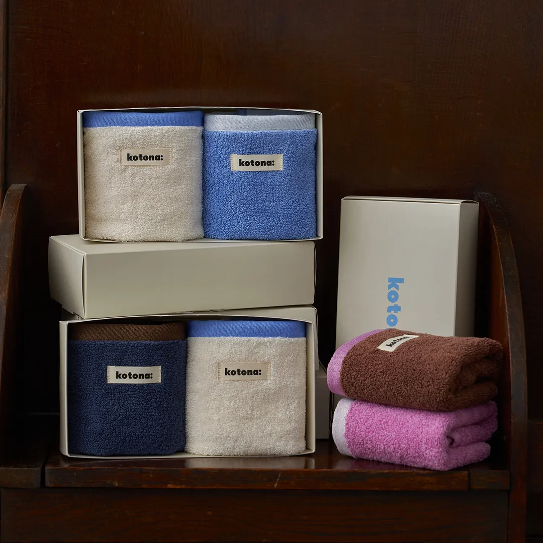 [선물포장/기프트백 증정] 코토나 홈바디 핸드타월 2P 세트 (3종 택1) - 감도 깊은 취향 셀렉트샵 29CM