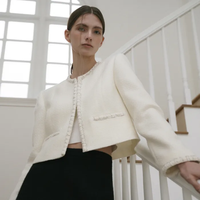 TRIMMING TWEED JK_2COLOR - 감도 깊은 취향 셀렉트샵 29CM