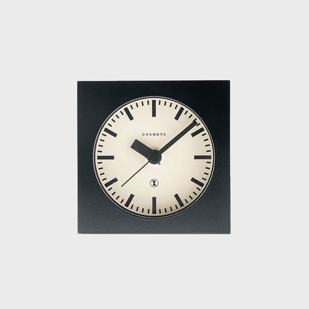 Block Desk Clock ( black ) - 감도 깊은 취향 셀렉트샵 29CM