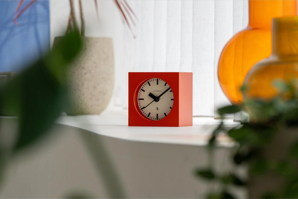 Block Desk Clock ( black ) - 감도 깊은 취향 셀렉트샵 29CM