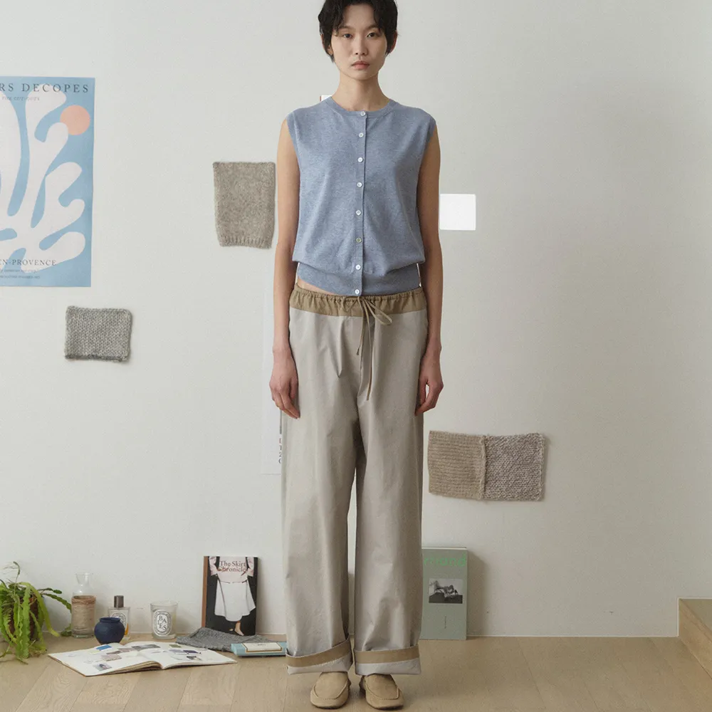 COTTON MIXED PANTS_LIGHT GREY - 감도 깊은 취향 셀렉트샵 29CM