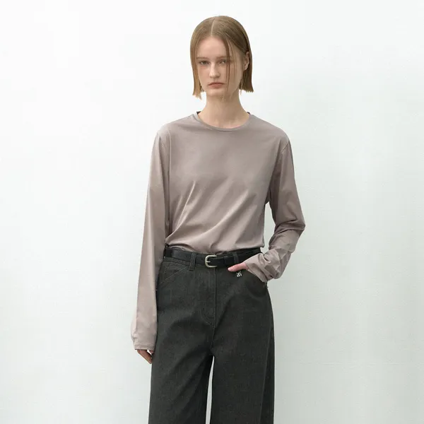 ESSENTIAL SILKET ROUND TEE(T-7000)_4Colors - 감도 깊은 취향 셀렉트샵 29CM