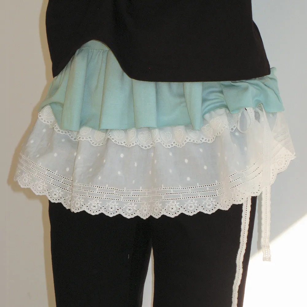 LACE LAYERED BELT WHITE - 감도 깊은 취향 셀렉트샵 29CM