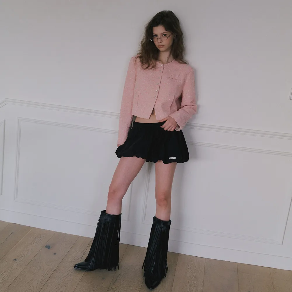 BALLOON MICRO MINI SKIRT_BLACK - 감도 깊은 취향 셀렉트샵 29CM