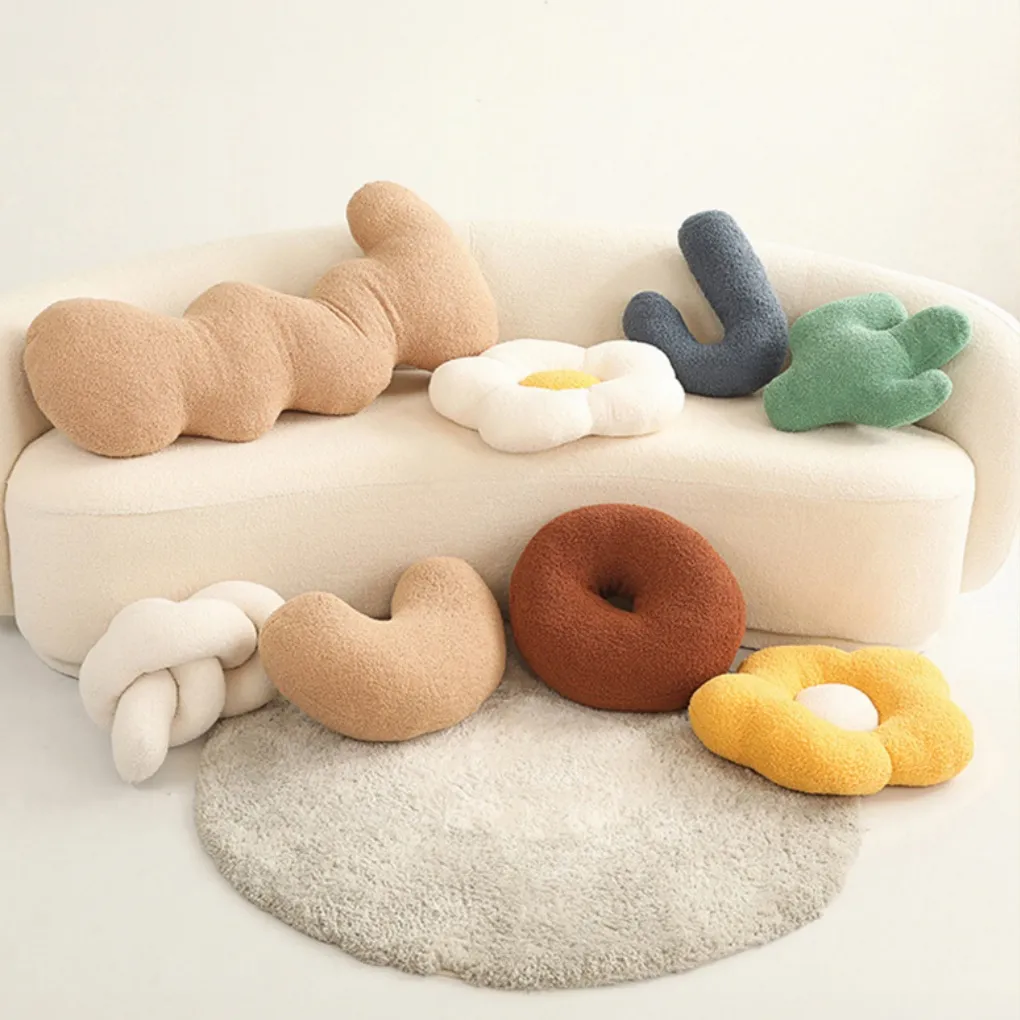 bookaz 파스텔 쿠션 7type 데이지 플라워 선인장 꽃 애착 인형 베개 - 감도 깊은 취향 셀렉트샵 29CM