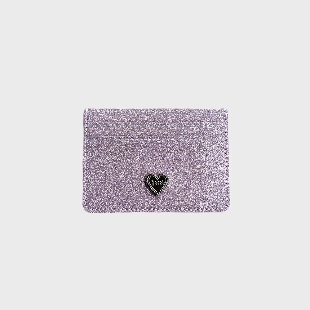 GLITTER HEART CARD WALLET - 감도 깊은 취향 셀렉트샵 29CM
