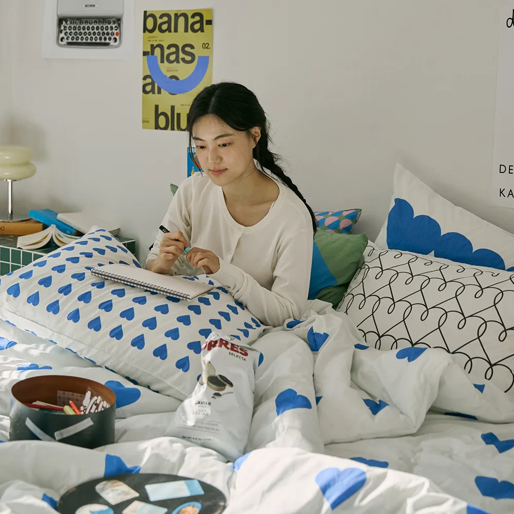 [BWTZ] 고밀도 알러지케어/순면 패턴 베개커버 50X70 8patterns - 감도 깊은 취향 셀렉트샵 29CM