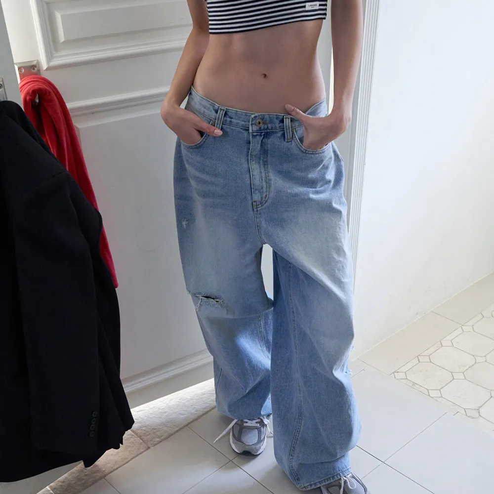 spring dart damage point denim jeans - 감도 깊은 취향 셀렉트샵 29CM