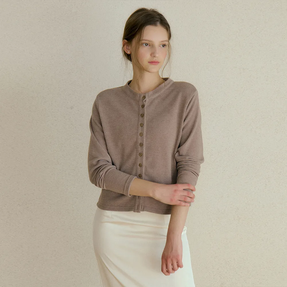 GENA BUTTON CARDIGAN MOCAMUS - 감도 깊은 취향 셀렉트샵 29CM