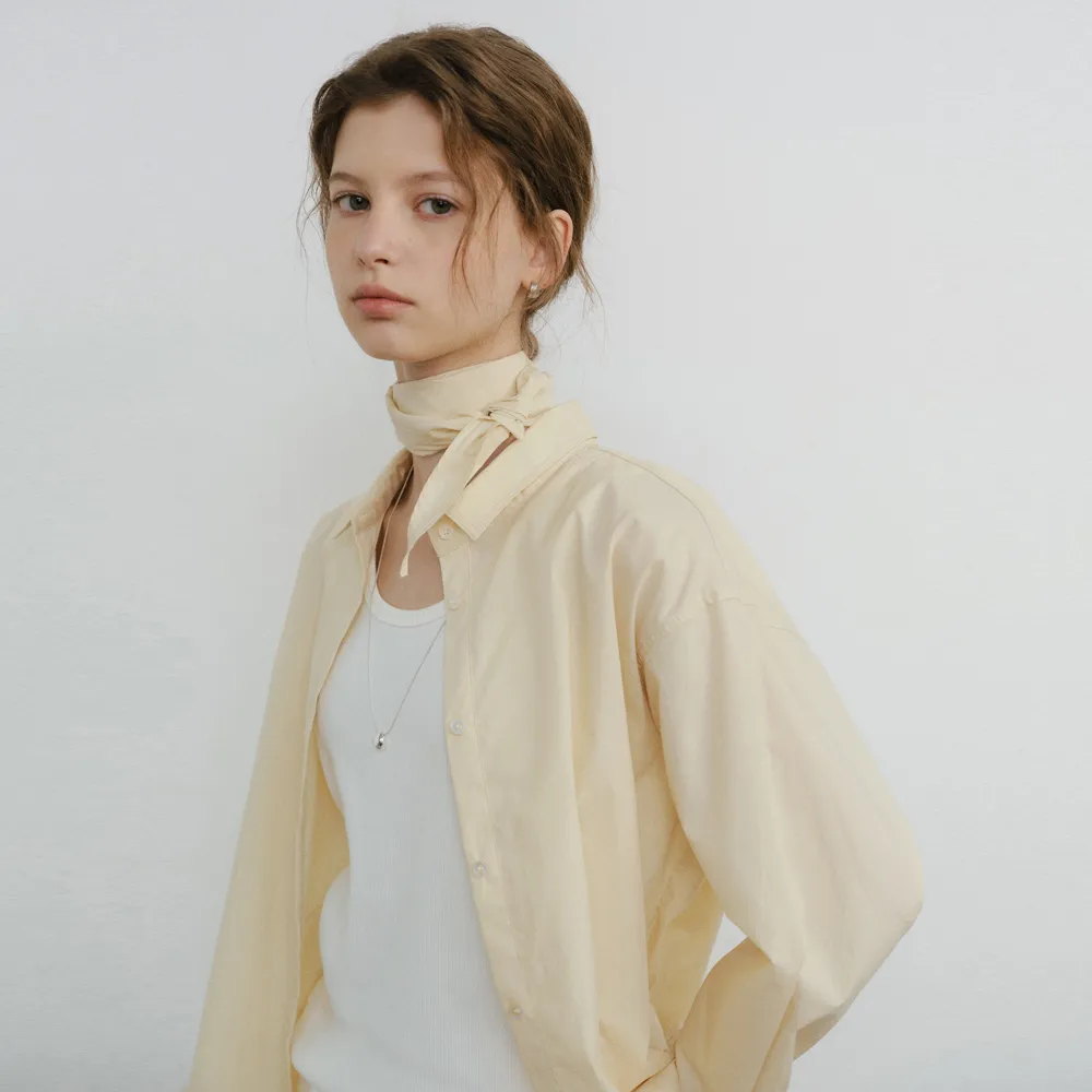 Laura scarf shirt_3colors - 감도 깊은 취향 셀렉트샵 29CM