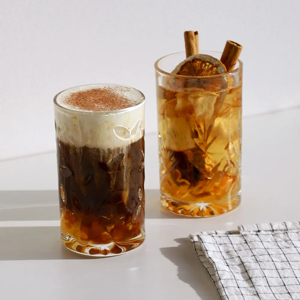 코디드 유리 맥주잔 하이잔 280ml 2종 택1 - 감도 깊은 취향 셀렉트샵 29CM