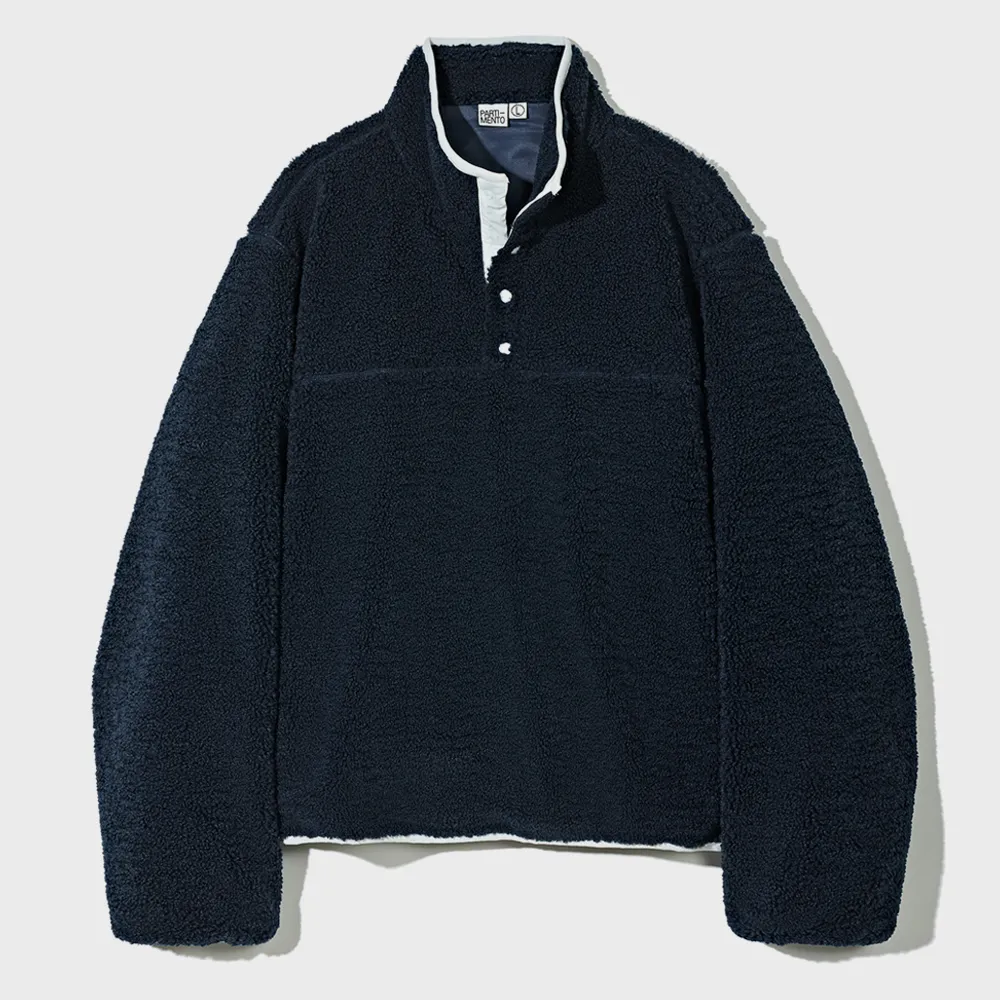 Fleece Half Pullover Navy - 감도 깊은 취향 셀렉트샵 29CM