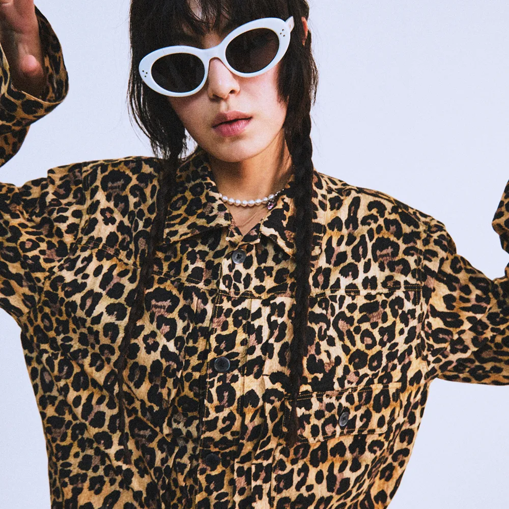FRANKIE LEOPARD TRUCKER JACKET - 감도 깊은 취향 셀렉트샵 29CM