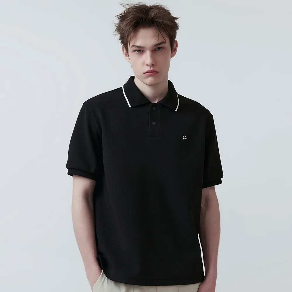 [25SS clove] Pique T-Shirt_Men (Black) - 감도 깊은 취향 셀렉트샵 29CM