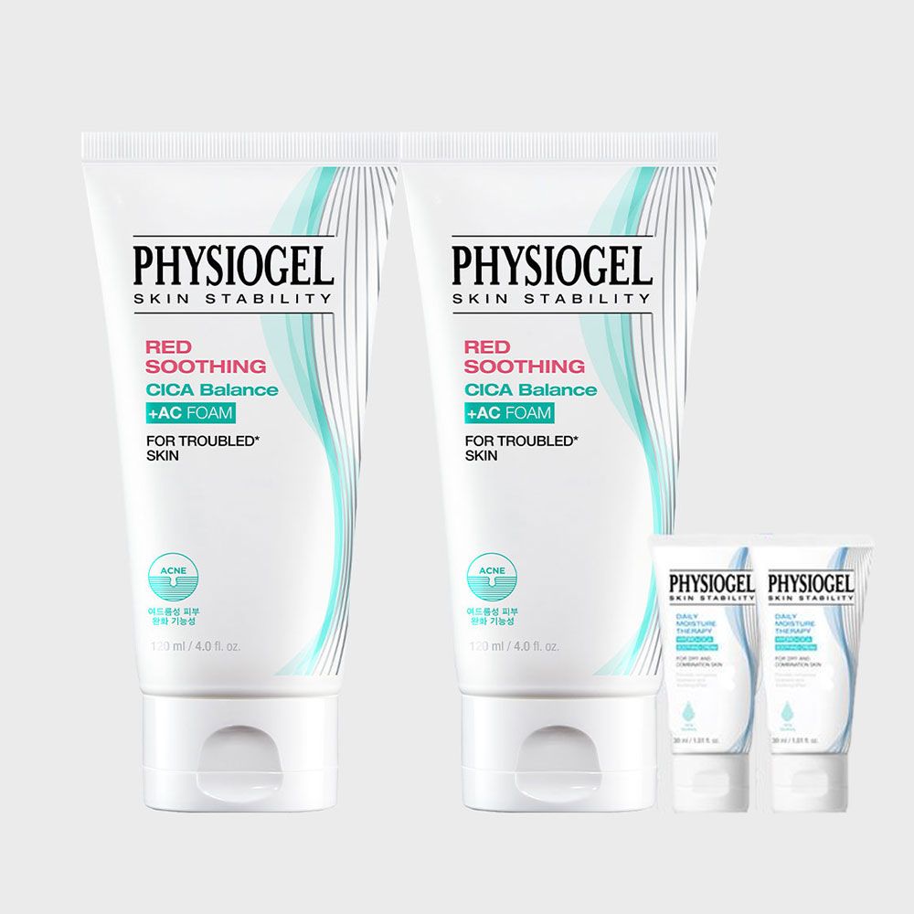 피지오겔 시카밸런스 폼클렌저 X 2개 + 피지오겔 DMT 하이드로 시카 수딩크림 10ML 2개 증정 - 감도 깊은 취향 셀렉트샵 29CM