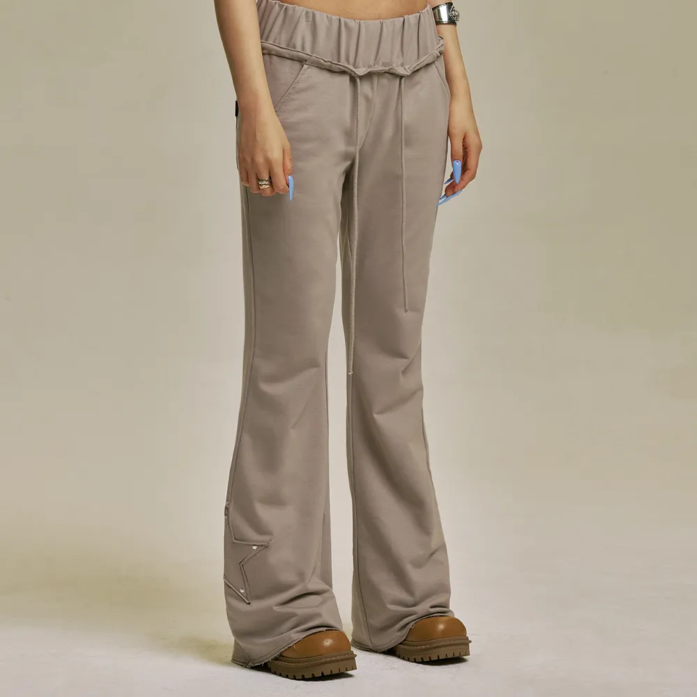 STAR PATCHED BOOTCUT SWEATPANTS_BE - 감도 깊은 취향 셀렉트샵 29CM