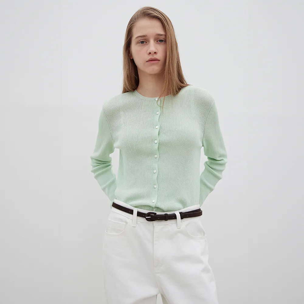 Light Slim Knit Cardigan - Irish Mint - 감도 깊은 취향 셀렉트샵 29CM