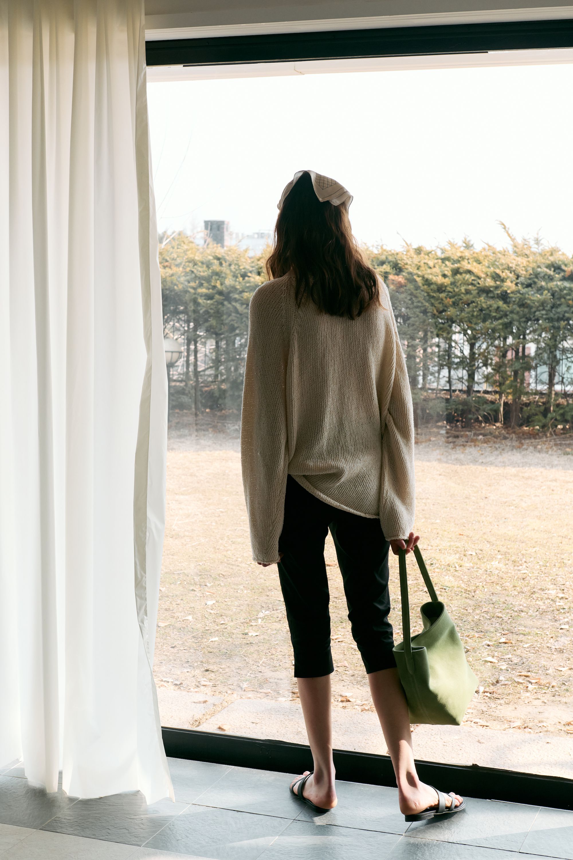 [꼬민지 PICK][7th] Capri Slit Pants_Black - 감도 깊은 취향 셀렉트샵 29CM