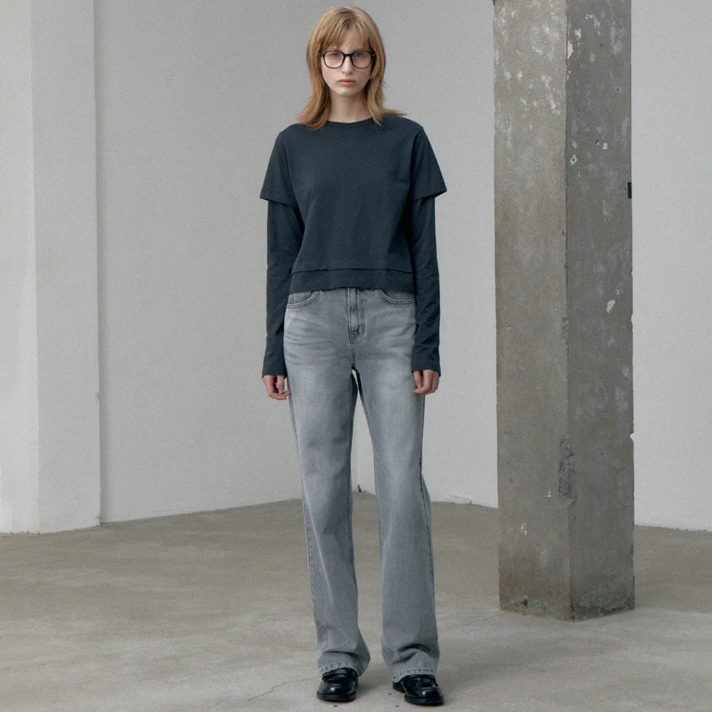 gray washed denim pants (gray) - 감도 깊은 취향 셀렉트샵 29CM