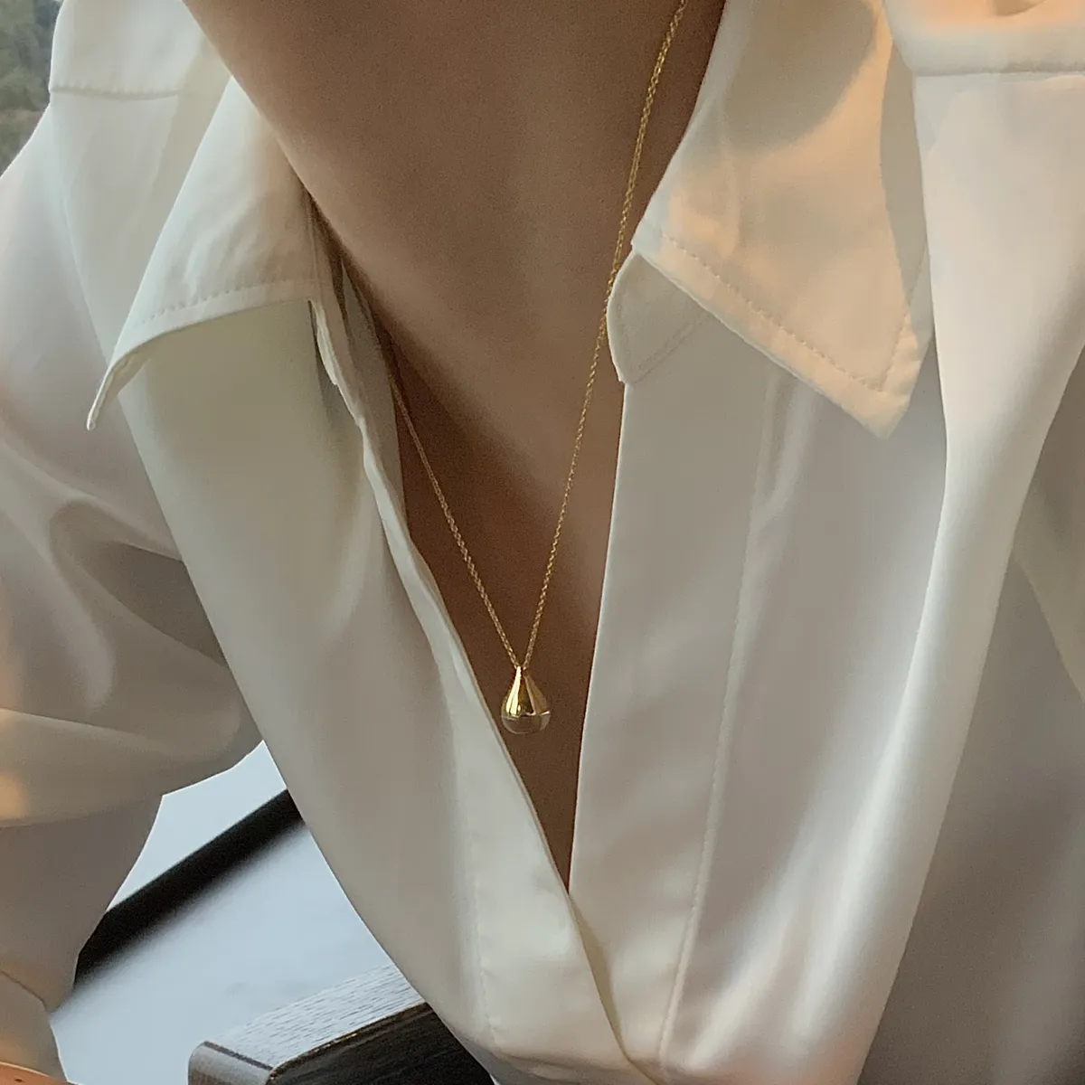 Dew Necklace (Quartz) - 감도 깊은 취향 셀렉트샵 29CM