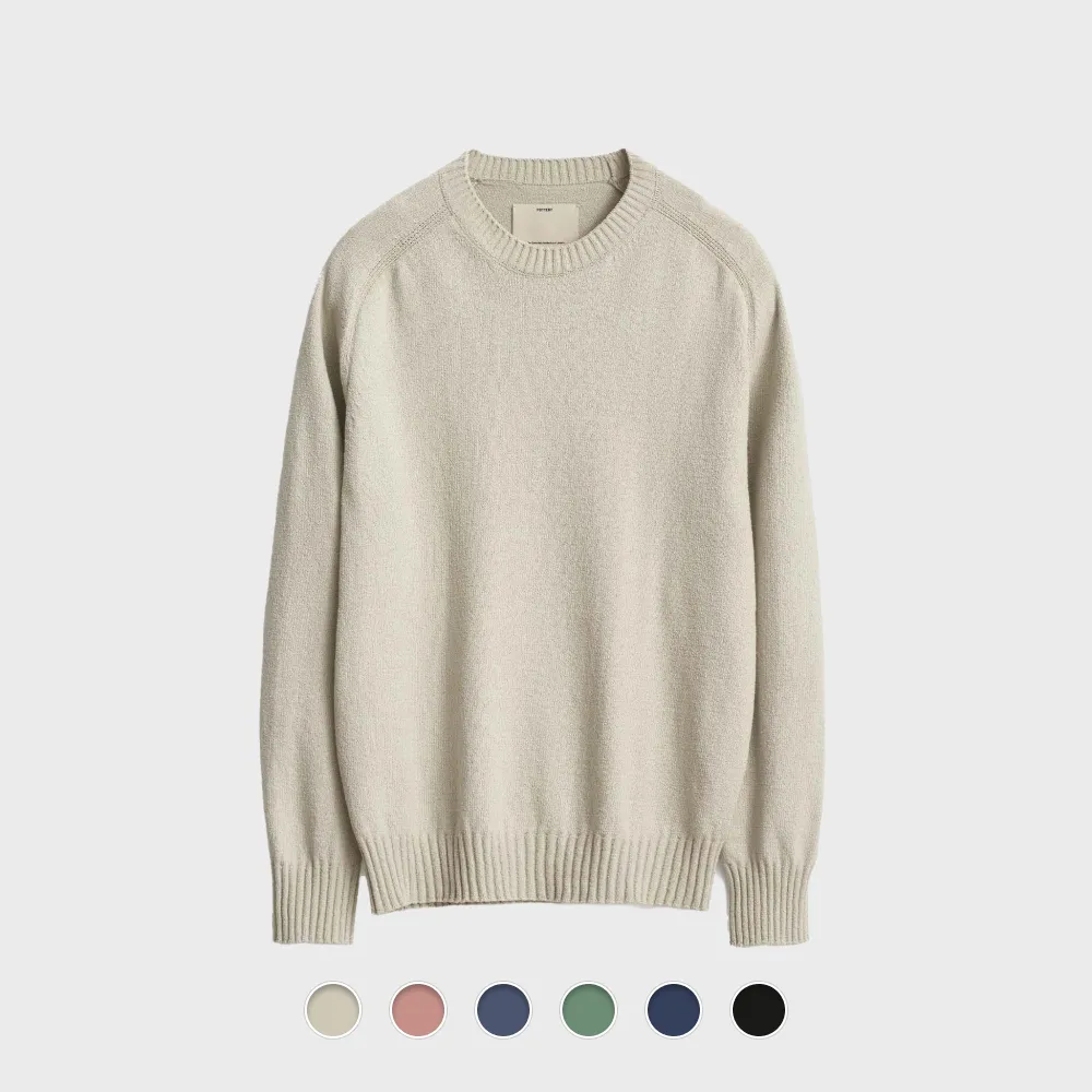 Comfort Crewneck Knit - 6 Color - 감도 깊은 취향 셀렉트샵 29CM