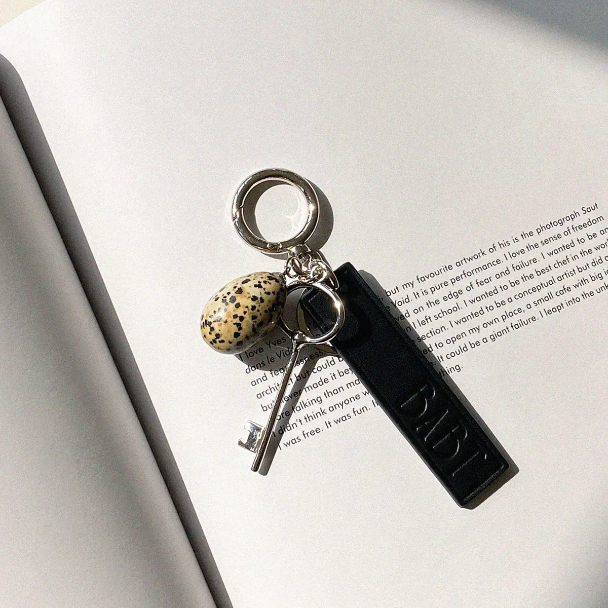 [29CM 단독] mechuri egg key ring (quail egg) - 감도 깊은 취향 셀렉트샵 29CM