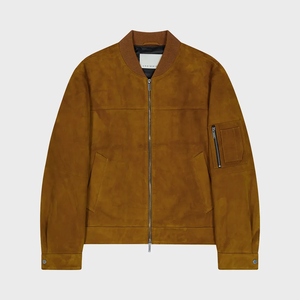 Ma-1 Suede Jacket / Goat Skin (Cognac) - 감도 깊은 취향 셀렉트샵 29CM