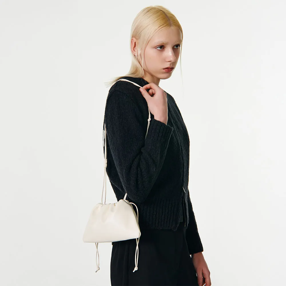 STRAP TWO WAY MINI POUCH BAG [IVORY] - 감도 깊은 취향 셀렉트샵 29CM