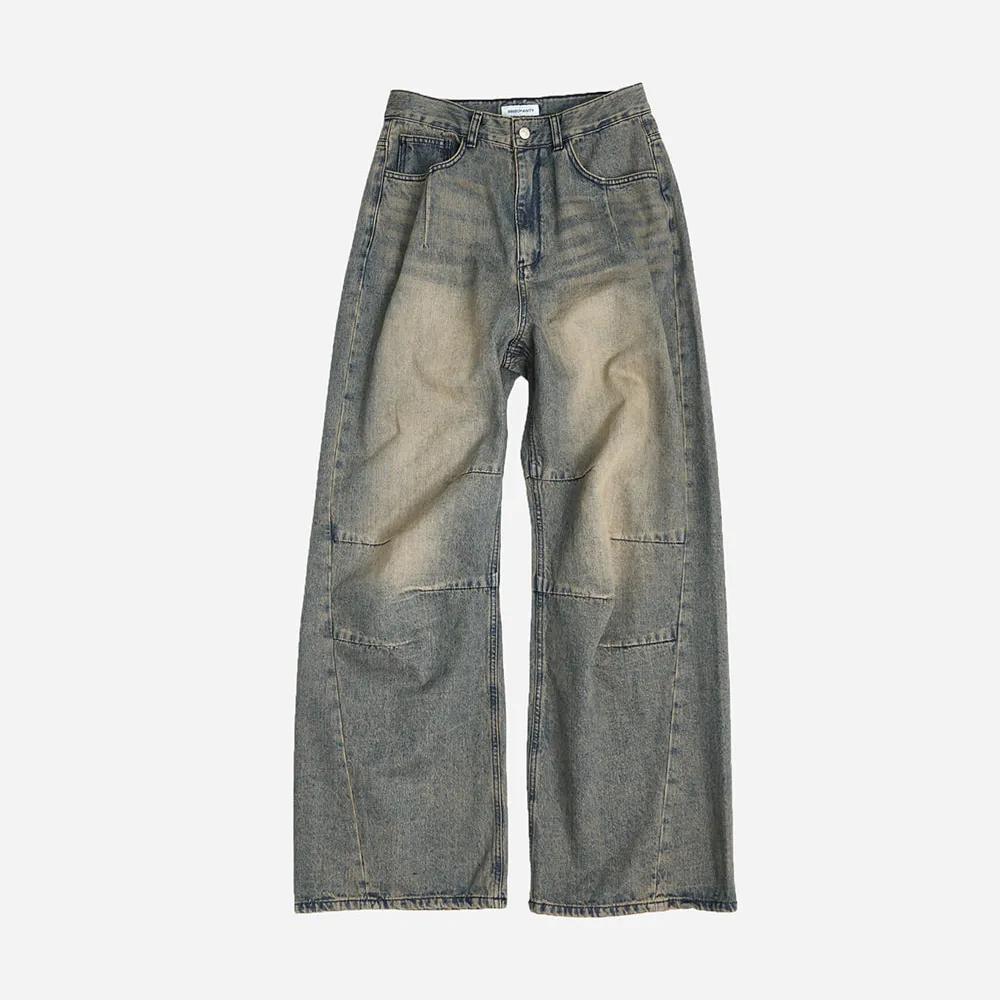 AV PLEATS DENIM PANTS (NEB VINTAGE BLUE) - 감도 깊은 취향 셀렉트샵 29CM
