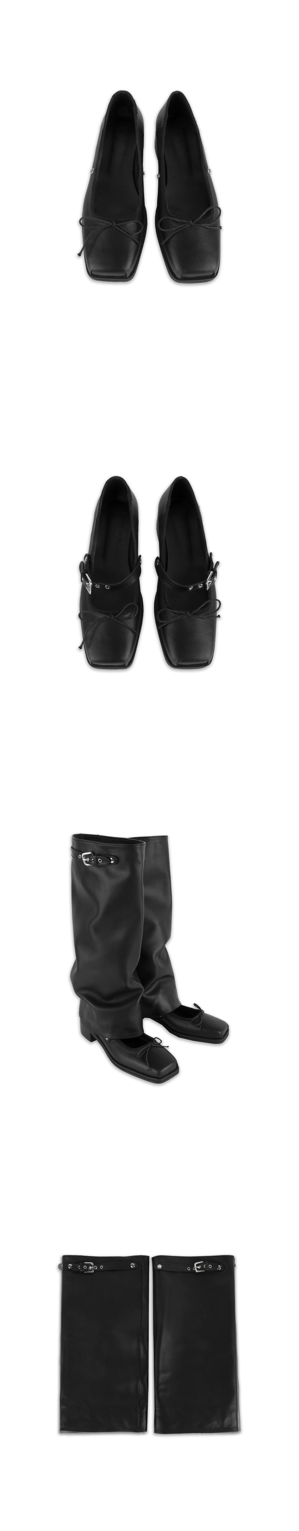 LEATHER MARY JANE BOOTS (BLACK) - 감도 깊은 취향 셀렉트샵 29CM