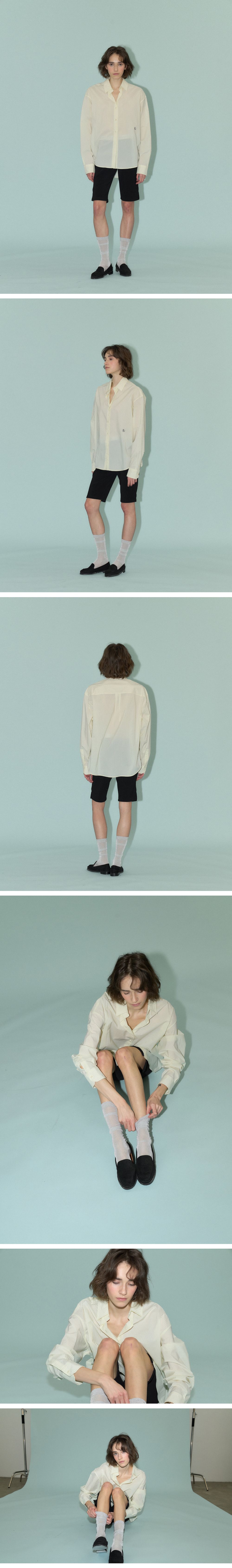 Monday cool stripe shirts (cream) - 감도 깊은 취향 셀렉트샵 29CM