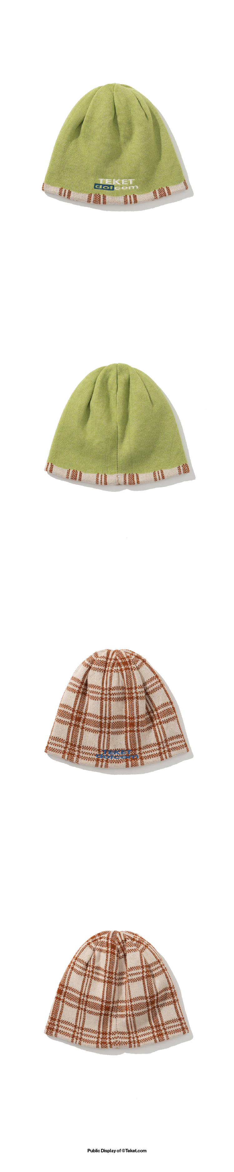 Good Luck Reversible Beanie Light Green - 감도 깊은 취향 셀렉트샵 29CM