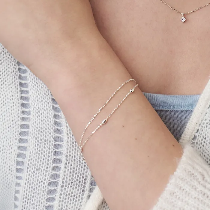 [silver925] nora layered bracelet - 감도 깊은 취향 셀렉트샵 29CM