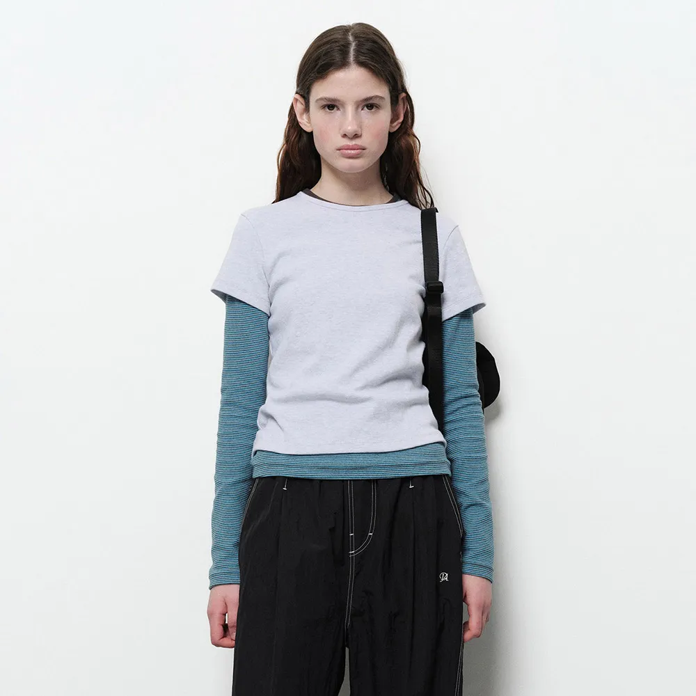 BASIC HALF SLEEVE TEE (light grey) - 감도 깊은 취향 셀렉트샵 29CM