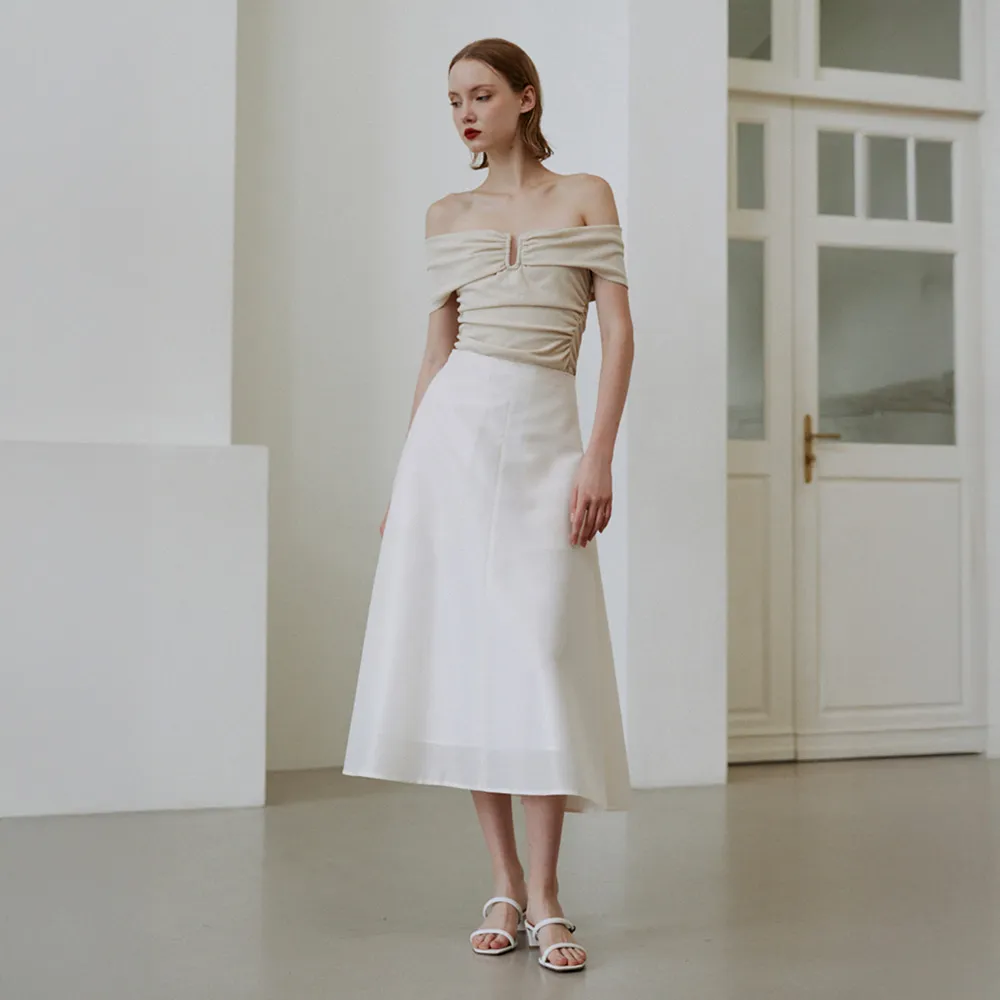 A-line Flare Skirt - Ivory - 감도 깊은 취향 셀렉트샵 29CM