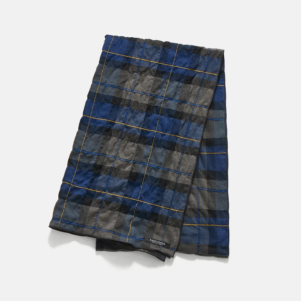 PATTERN SCARF / BLUE & GREY CHECK - 감도 깊은 취향 셀렉트샵 29CM