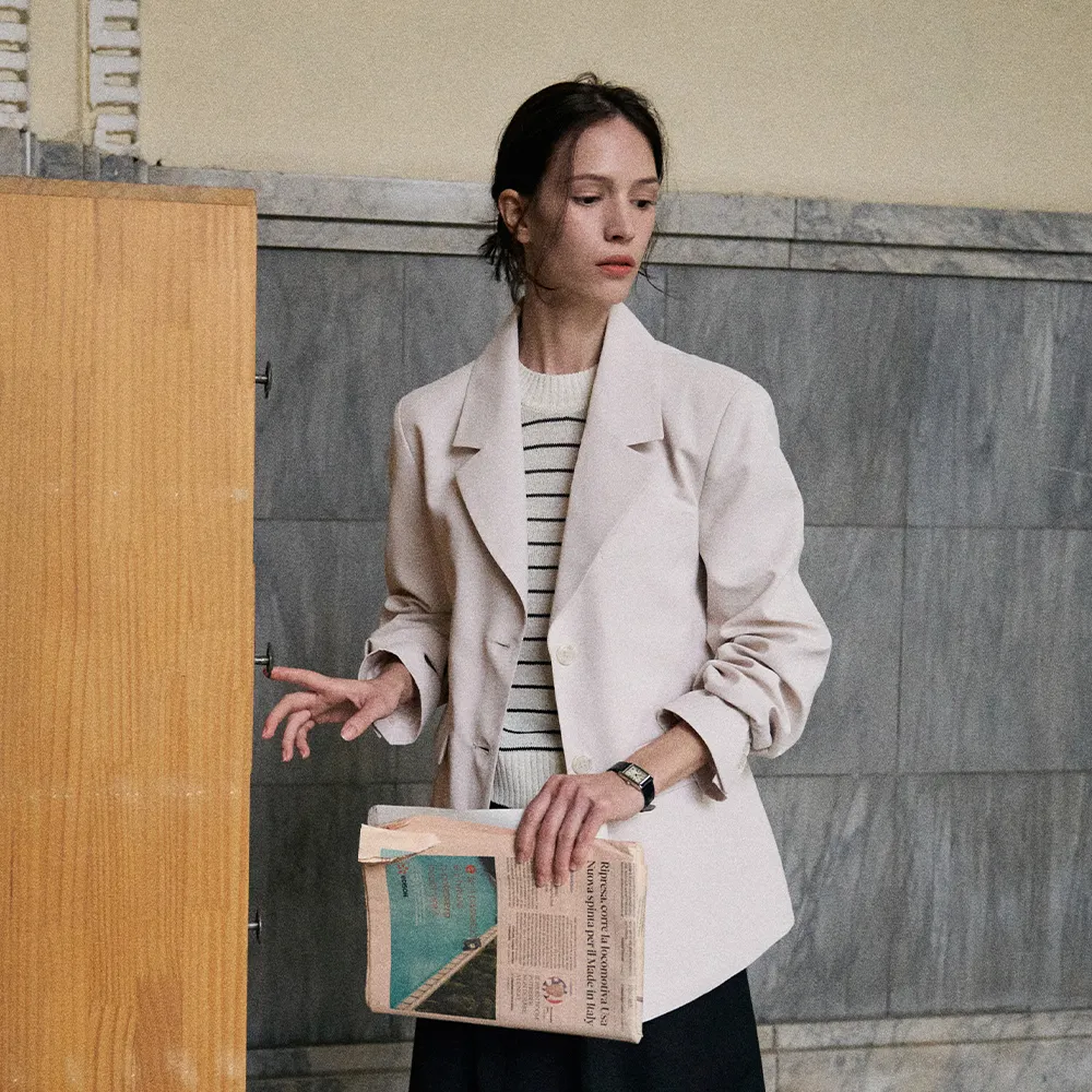 Benni Collar Jacket, ivory - 감도 깊은 취향 셀렉트샵 29CM