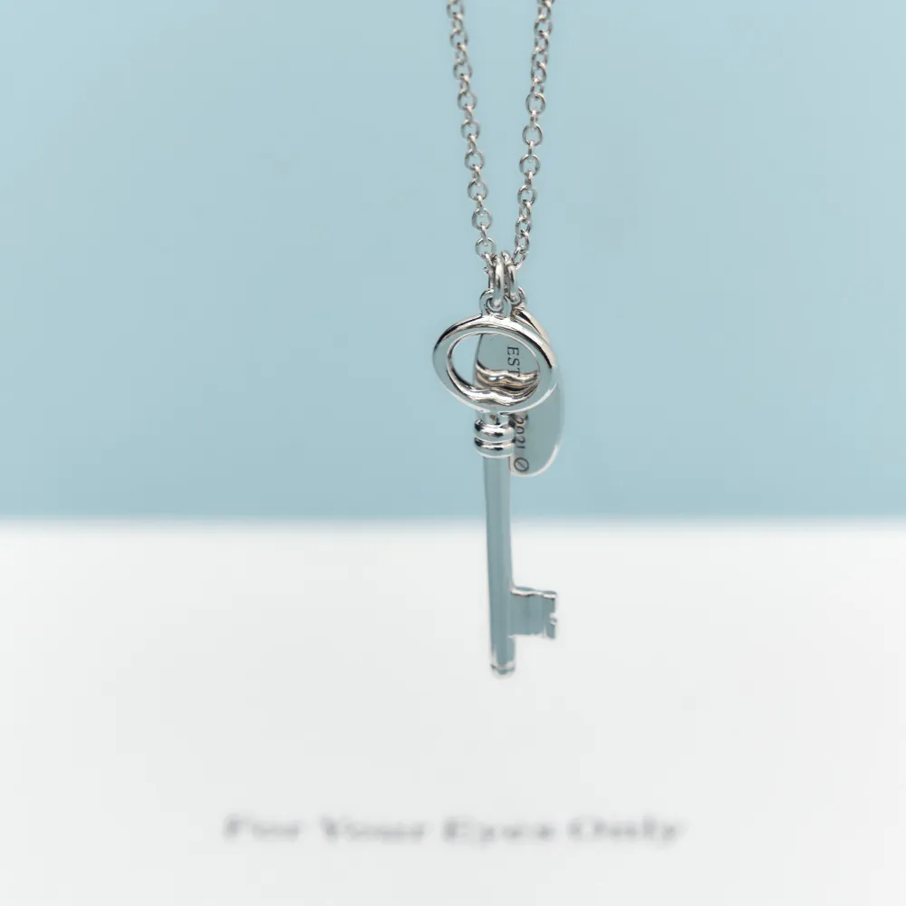 Logo Key Pendant Necklace (Silver) - 감도 깊은 취향 셀렉트샵 29CM