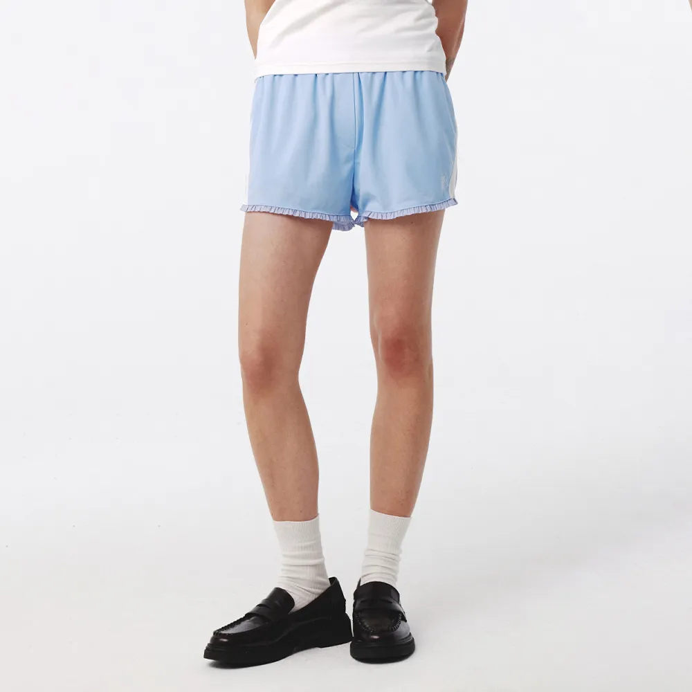 Frill Jersey Shorts Sky Blue Off-White - 감도 깊은 취향 셀렉트샵 29CM