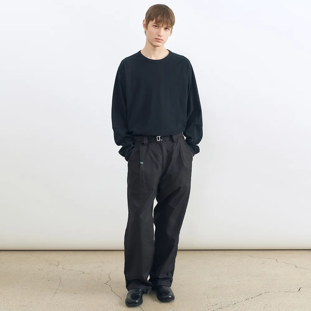 유틸리티 벨티드 밴딩 팬츠 BLACK - 감도 깊은 취향 셀렉트샵 29CM