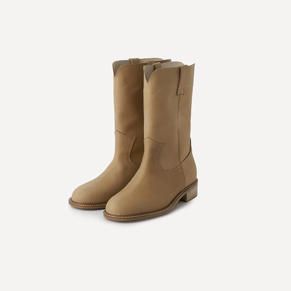 WEDNES HALF BOOTS (NATURAL CAMEL) - 감도 깊은 취향 셀렉트샵 29CM