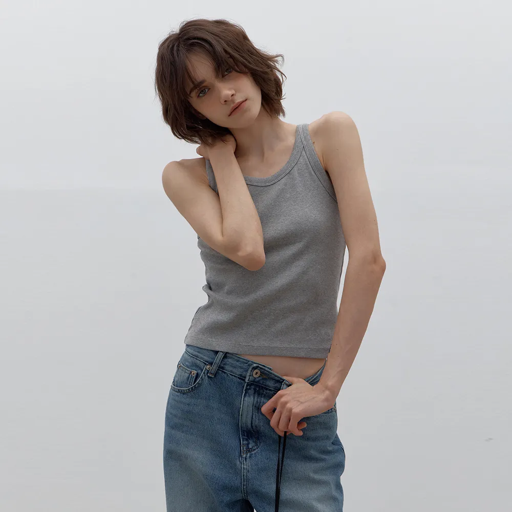 [27차] Sleeveless top (grey) - 감도 깊은 취향 셀렉트샵 29CM