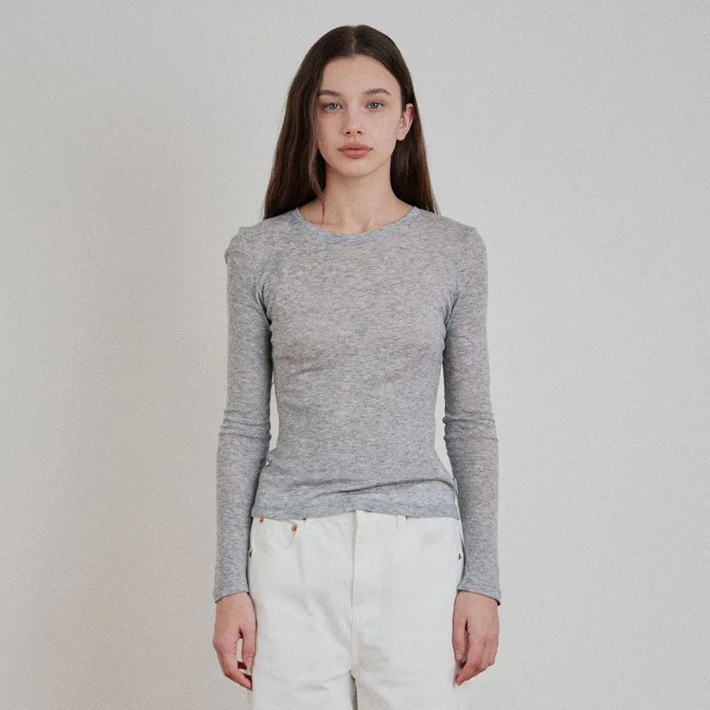 Smooth Long Tee (Melange Gray) - 감도 깊은 취향 셀렉트샵 29CM