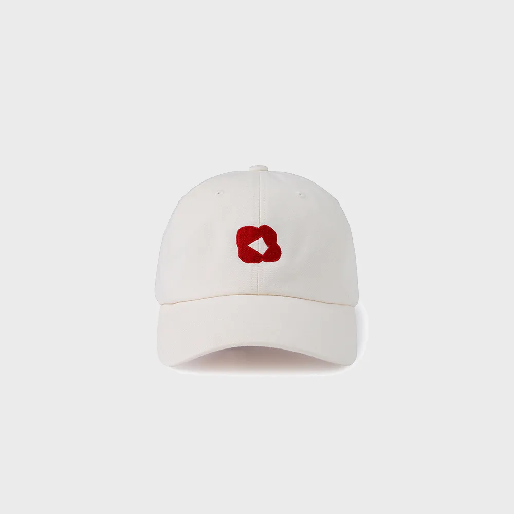 Flower Ball Cap Ivory - 감도 깊은 취향 셀렉트샵 29CM