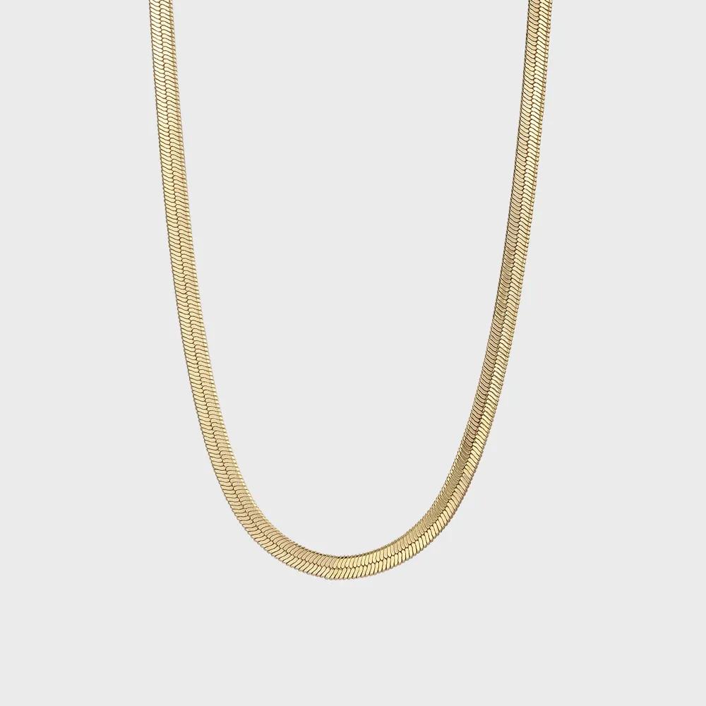 스네이크 체인 925 실버 목걸이 N046-01G - 감도 깊은 취향 셀렉트샵 29CM