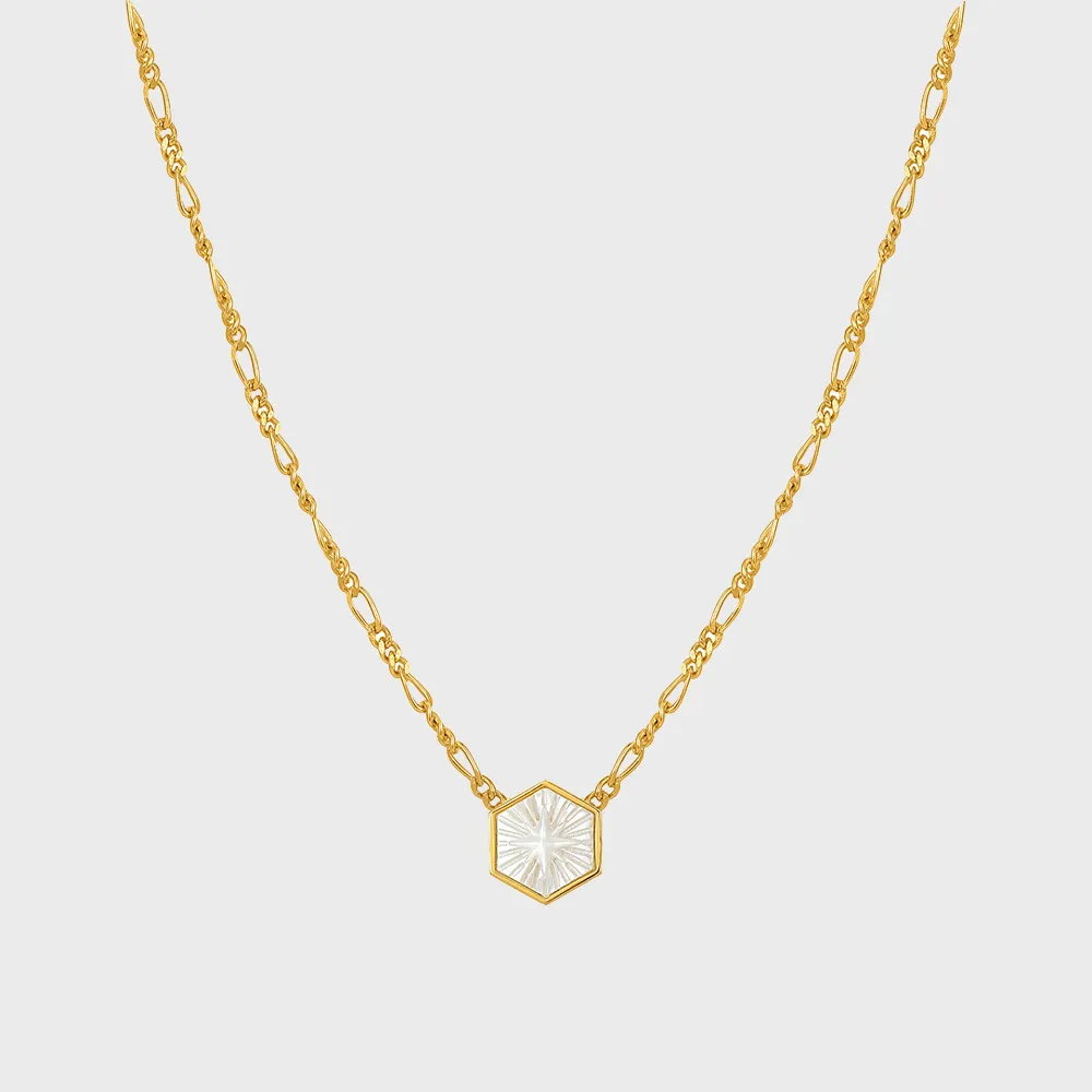 컴패스 엠블럼 피가로 925 실버 목걸이 N030-04G - 감도 깊은 취향 셀렉트샵 29CM