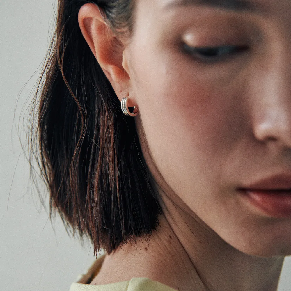 [29CM 단독] [925 silver] Deux.silver.213 / epais fort earring - 감도 깊은 취향 셀렉트샵 29CM